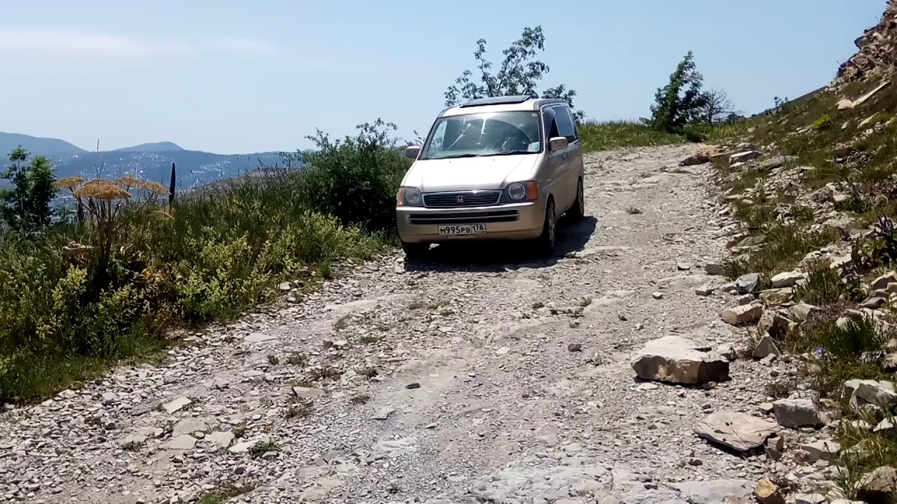 Спуск с горы. Honda Stepwgn rf1. - YouTube