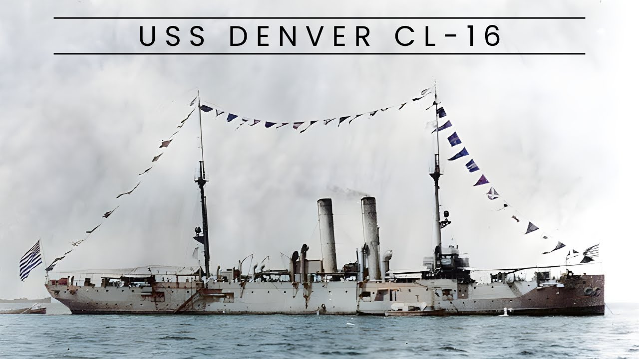 USS Denver CL-16 (Light Cruiser) - YouTube