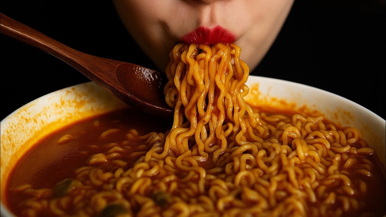 X10 SUPER SPICY BULDAK RAMEN MUKBANG🍜 My Mouth Was hurting so bad!🔥🥵 ...