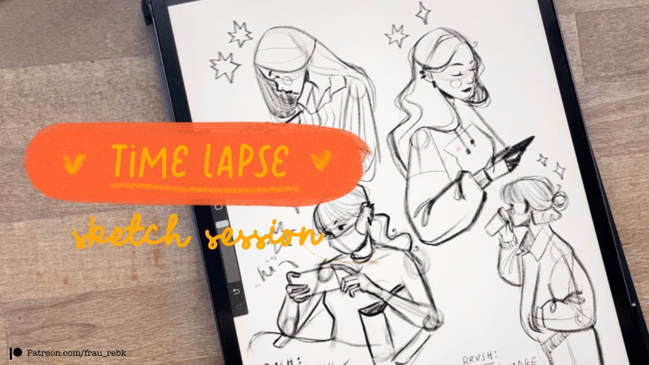 Time Lapse // Sketch Session - YouTube