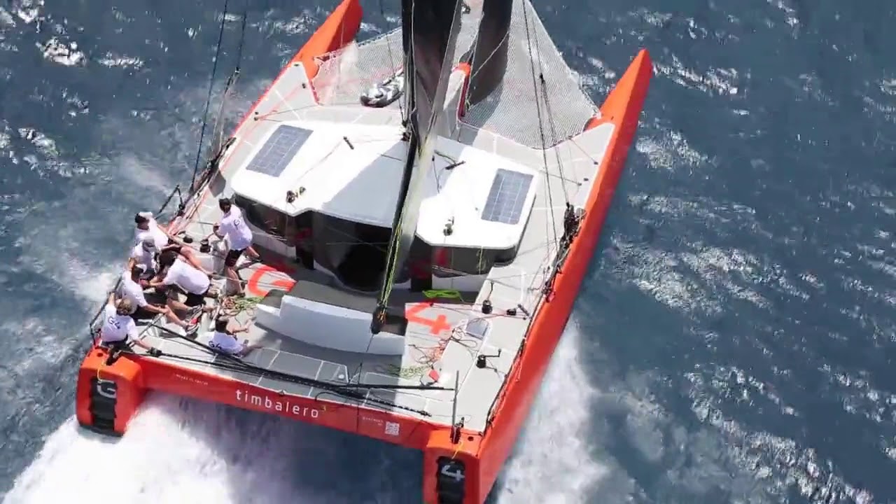 DNA Performance Sailing G4 catamaran foiling sailboat sea trialling the ...