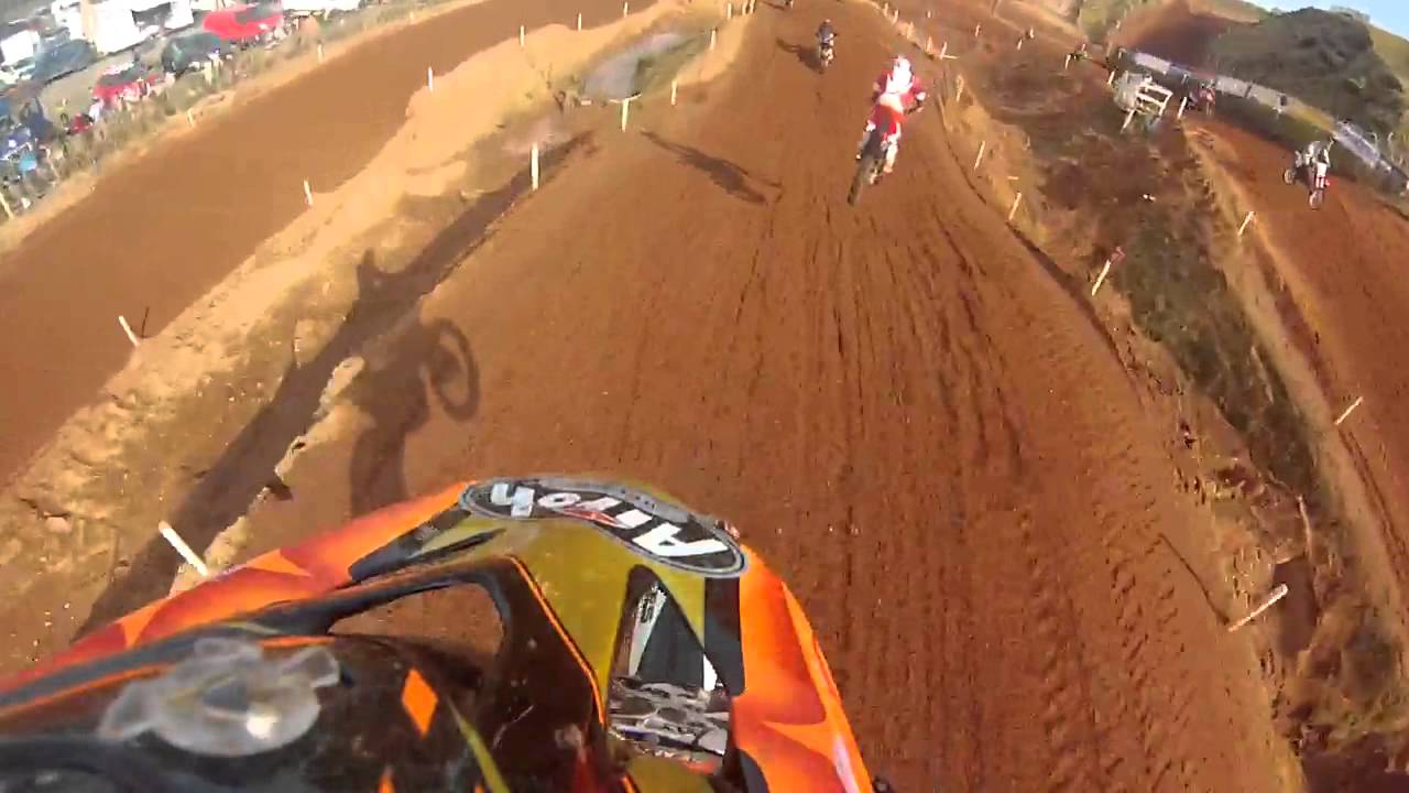 Desertmartin motocross mccni practice lap - YouTube