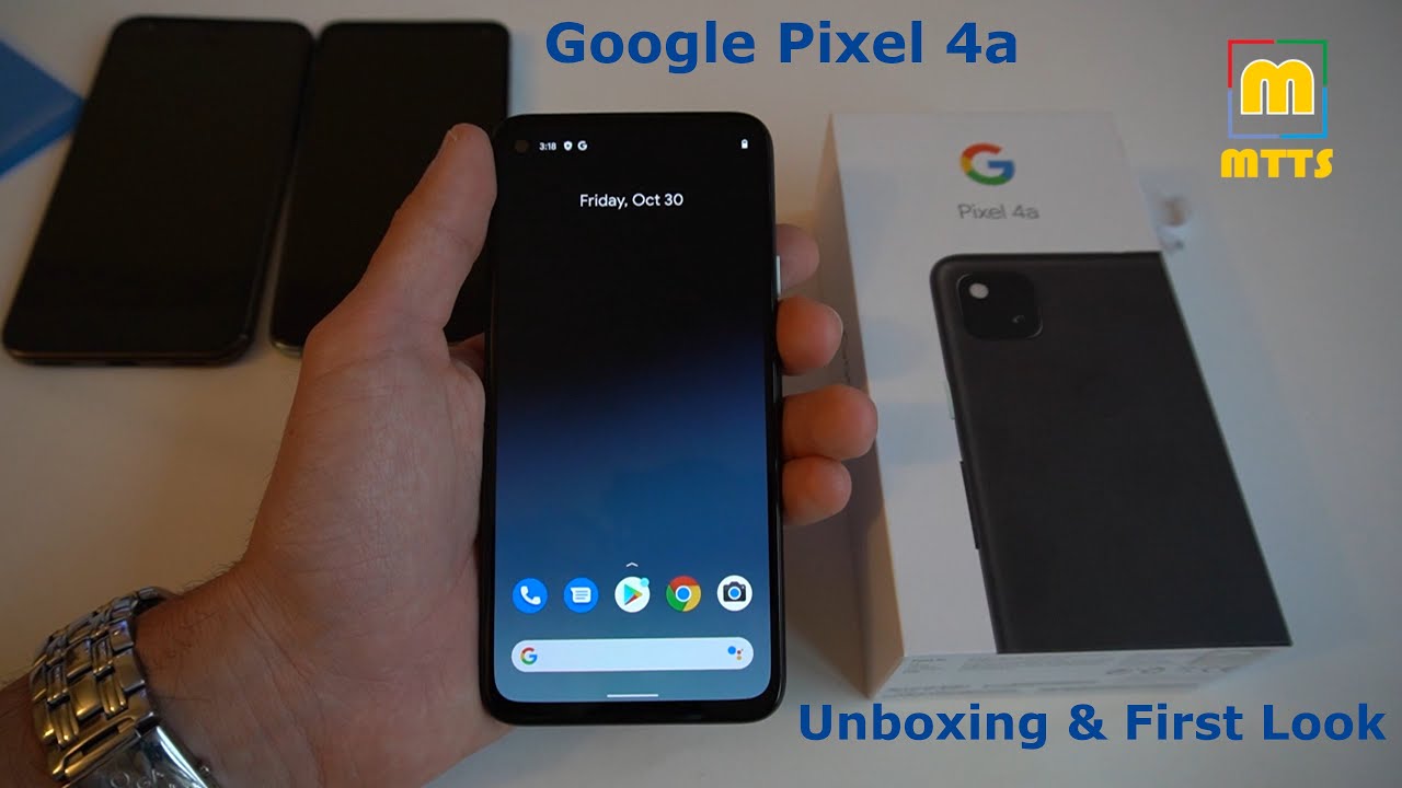 The Google Pixel 4a - Unboxing & First Look - YouTube
