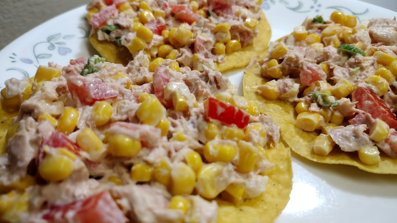 Cómo Preparar Una Rica Ensalada De Atún O Tostadas de Ensalada De Atún🐟 ...