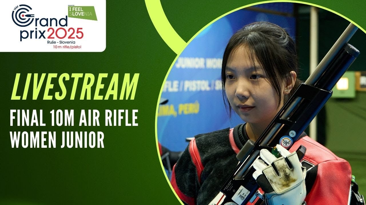 10m Air Rifle Women Junior Final - Ruse (SLO) - ISSF Grand Prix 10m ...