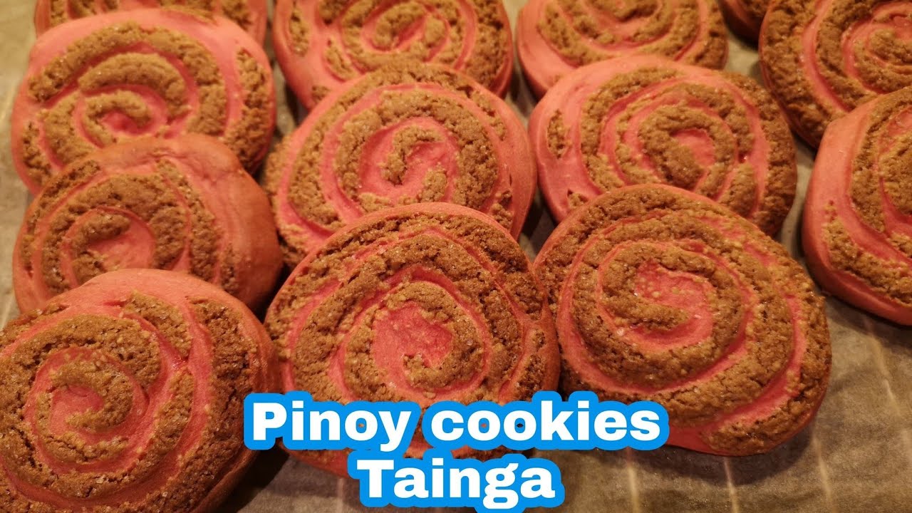 Simpleng paggawa ng PINOY COOKIES TAINGA /How to make FILIPINO COOKIES ...