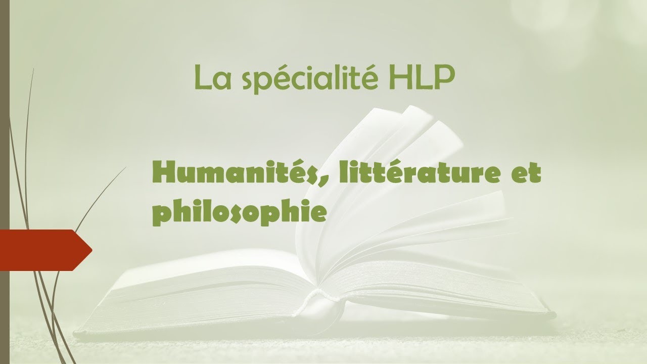 La spécialité HLP - YouTube