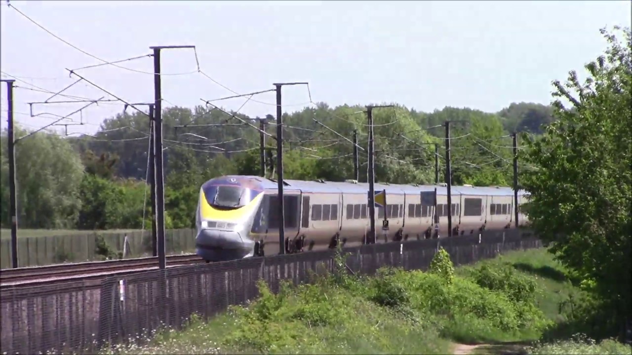 Original Class 373 Eurostar returns to HS1! 19/5/20 - YouTube