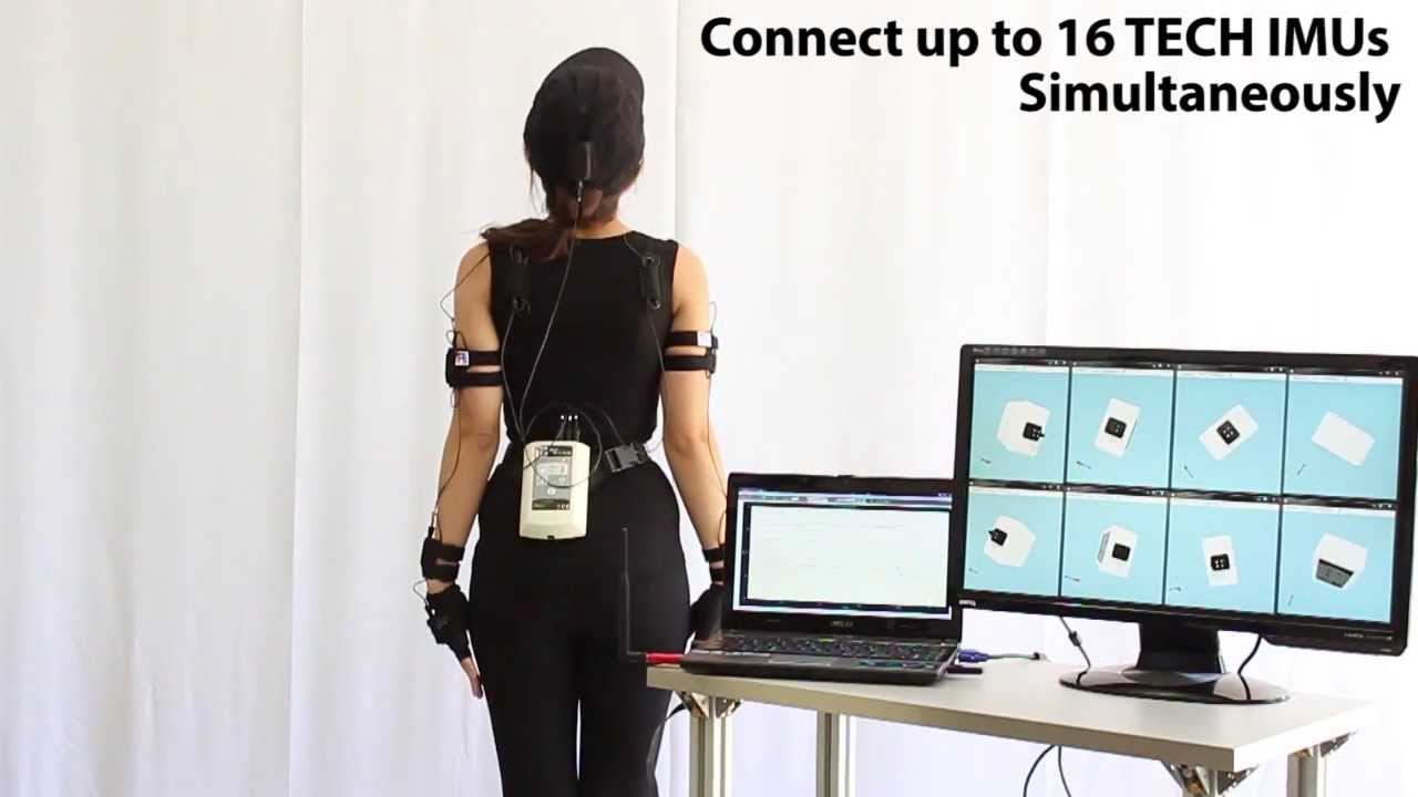 Tech MCS the Wireless Motion Capture System (Technaid S.L.) - YouTube