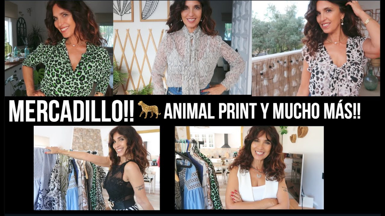 OTRO MERCADILLO TOP!!! MUCHO ANIMAL PRINT🐆🦓!!! - YouTube