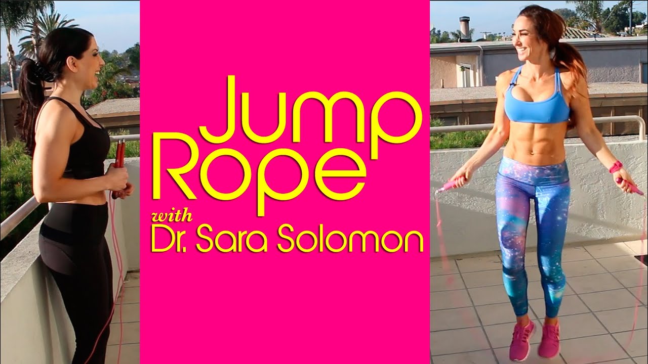 Jump Rope Workout w/ Sara Solomon | Natalie Jill - YouTube