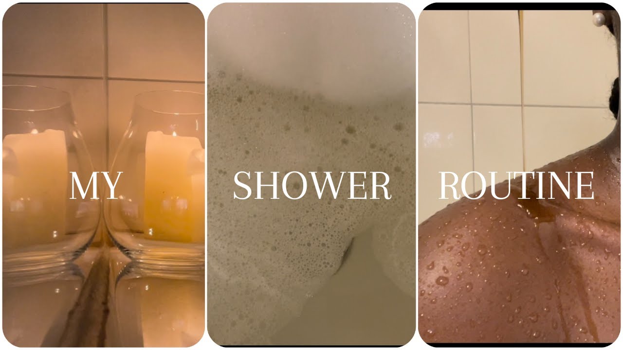 SHOWER ROUTINE| relaxing, selfcare - YouTube