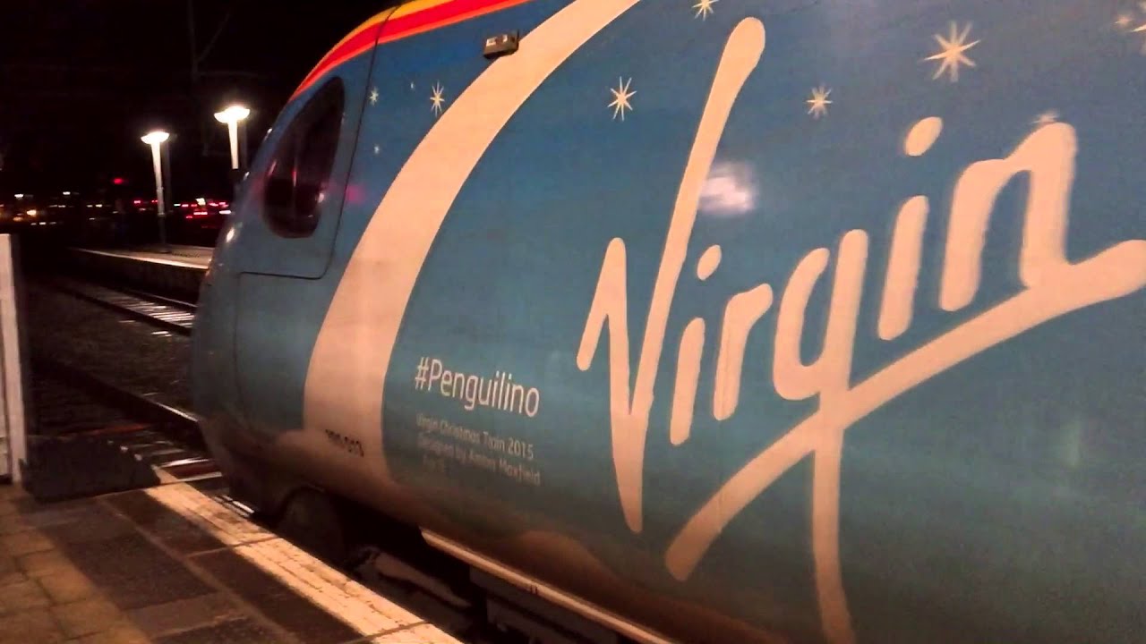 Virgin Penguilino arriving at Manchester Piccadilly - YouTube