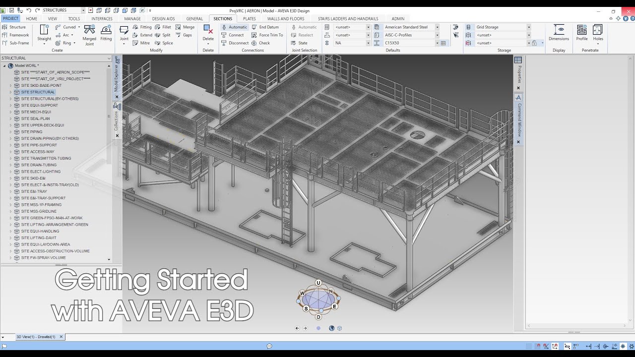MANUAL OF AVEVA EVERYTHING 3D-GETTING START - YouTube
