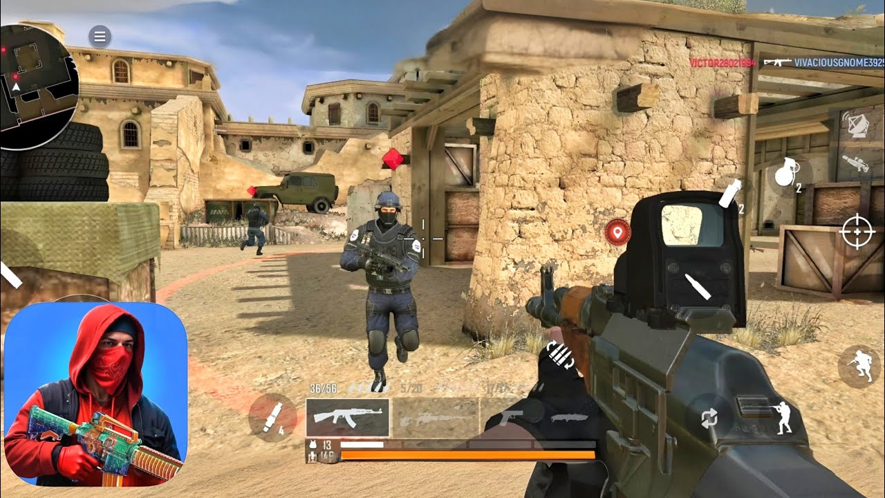 Tactical OPS - FPS Shooting Game - Android Gameplay - YouTube