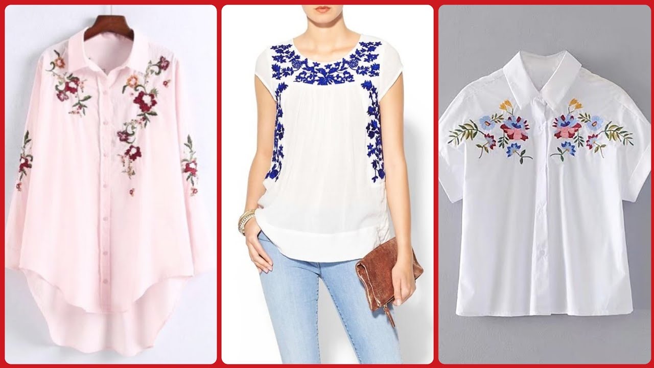 Beautiful machine embroidery design ideas - YouTube