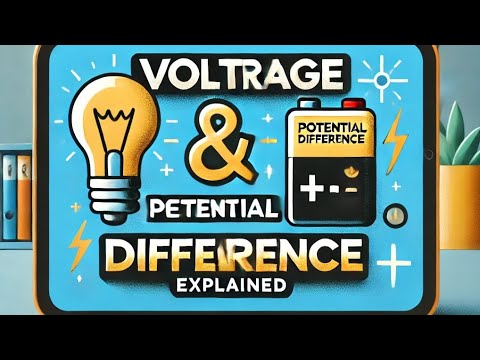 Voltage & Potential Difference Explained | Electricity Basics for Beginners - YouTube