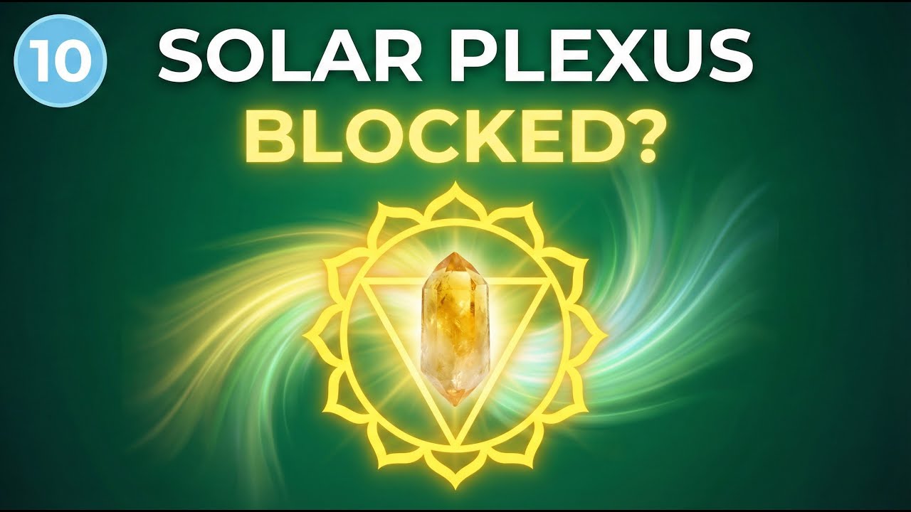 Solar Plexus Chakra Blocked | Heal It Now With These Powerful Crystals ...