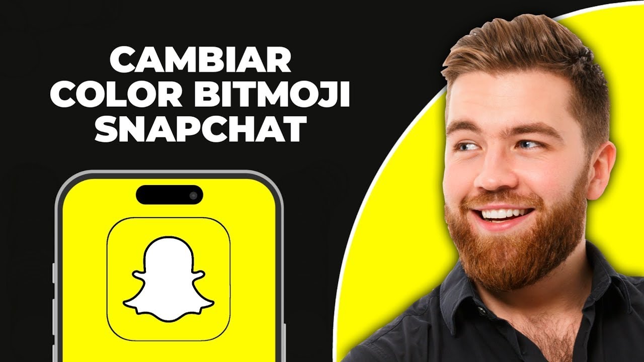 Cómo cambiar el color de tu Bitmoji en Snapchat - YouTube