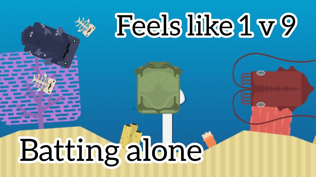 Feels like battling alone...... Chinese Softshell Turtle Gameplay # ...