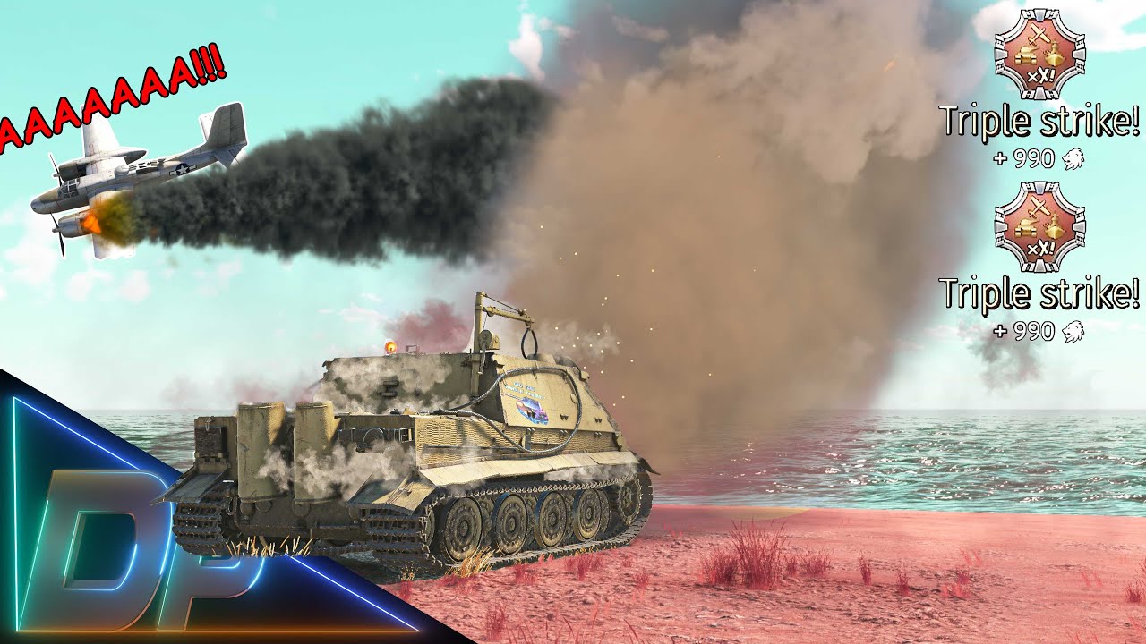 Anti-Air STURMTIGER (War Thunder) - YouTube