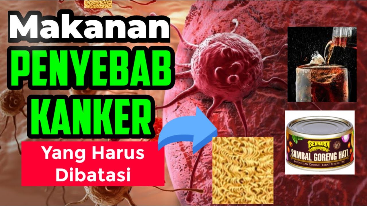 MAKANAN PENYEBAB KANKER NO 1, Yang Harus Diwaspadai ! - YouTube