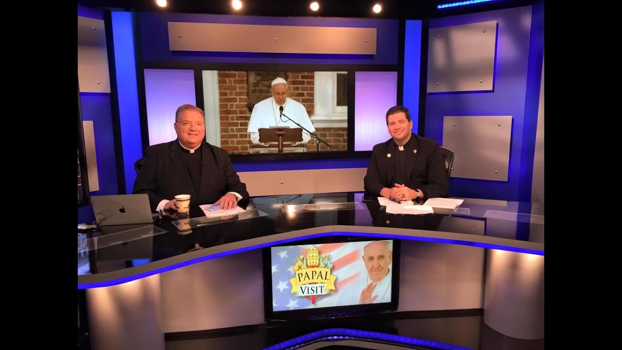 Papal Coverage on Telecare TV | Father Maher - YouTube