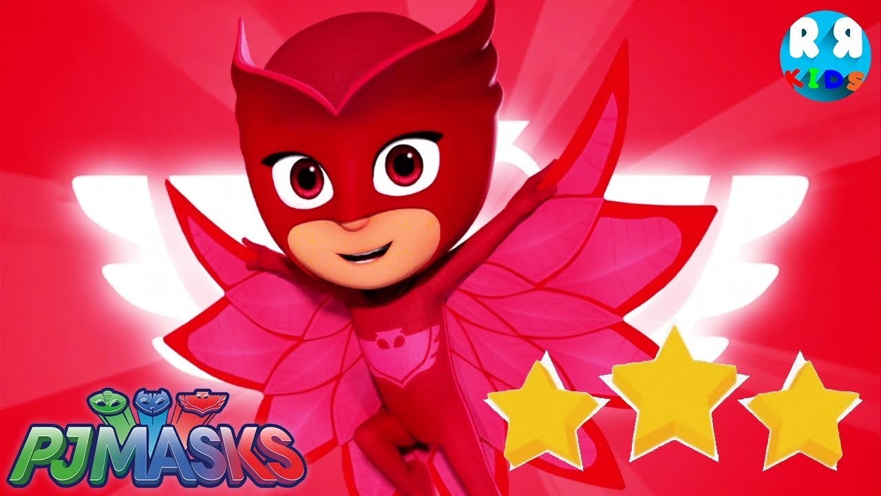 PJ Masks: Moonlight Heroes - Complete ALL Mystery Levels Owlette - YouTube
