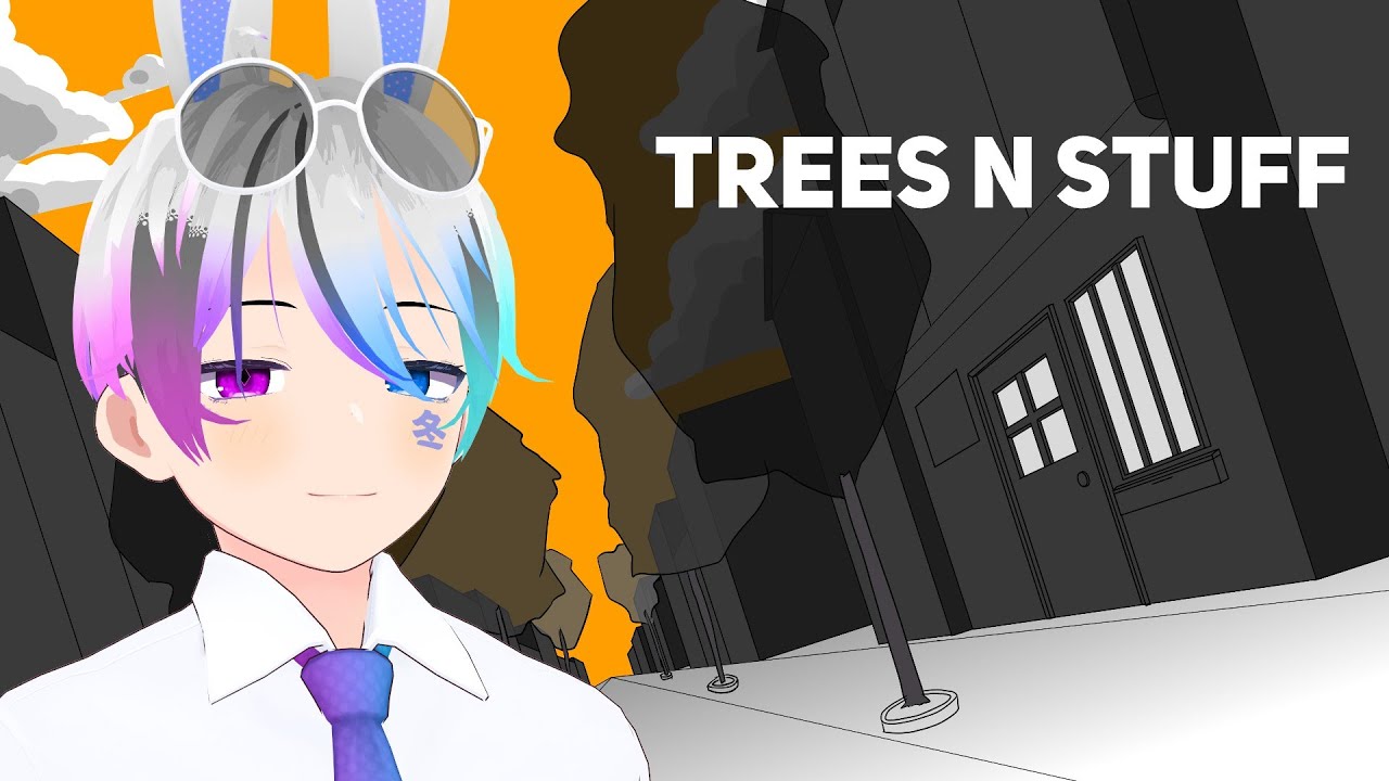 Making Clouds and Trees I guess | Art | EN VTuber - YouTube