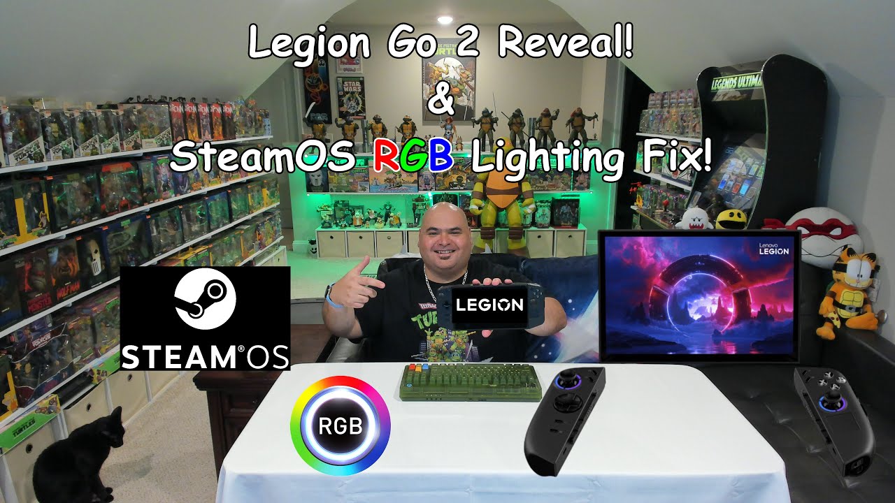 Legion Go 2 Official Reveal & SteamOS Controller RGB Lighting Fix ...