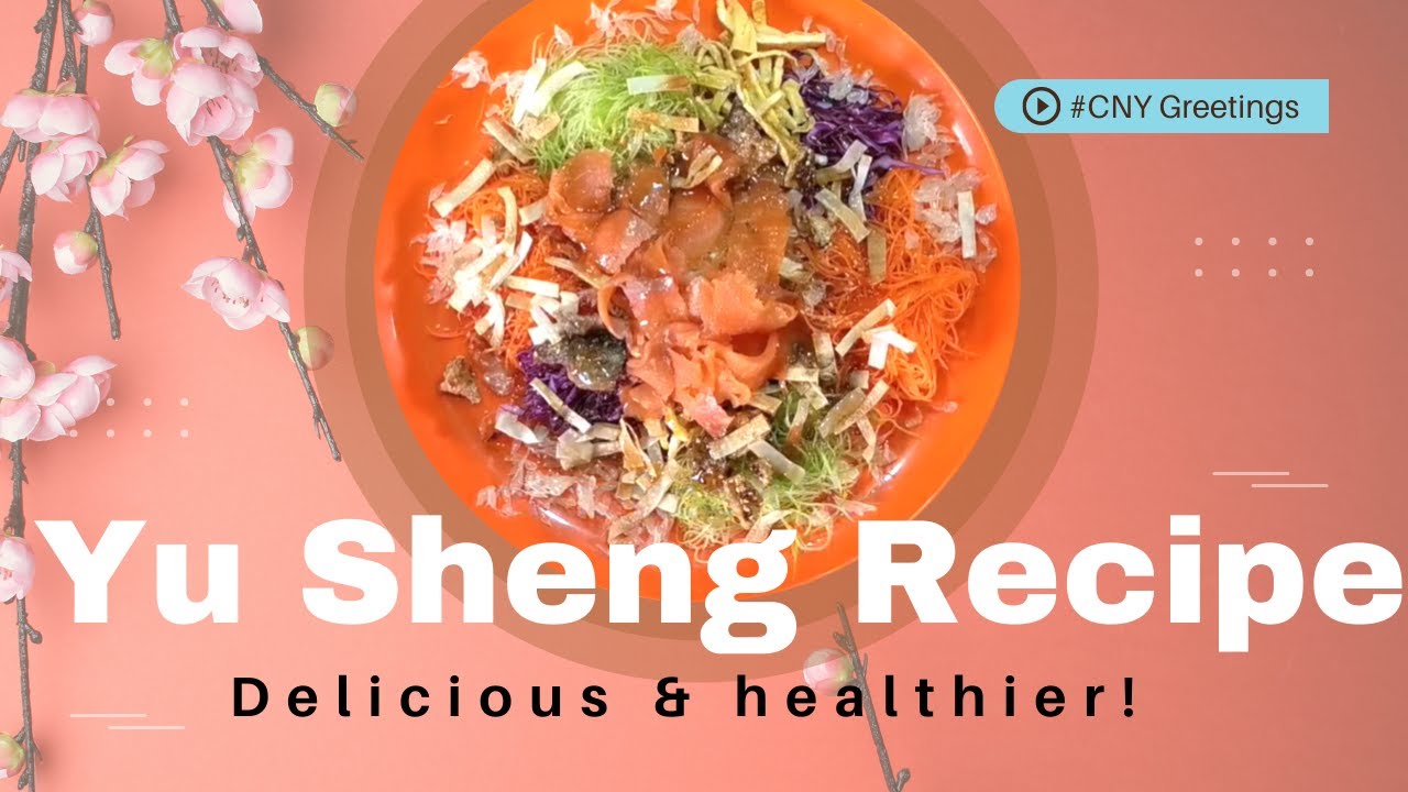 Yu Sheng Recipe Singapore (Healthy Version!) - YouTube