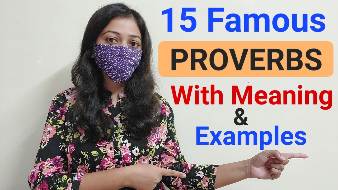 15 Common Sayings in English | Proverbs and Sayings in English ...