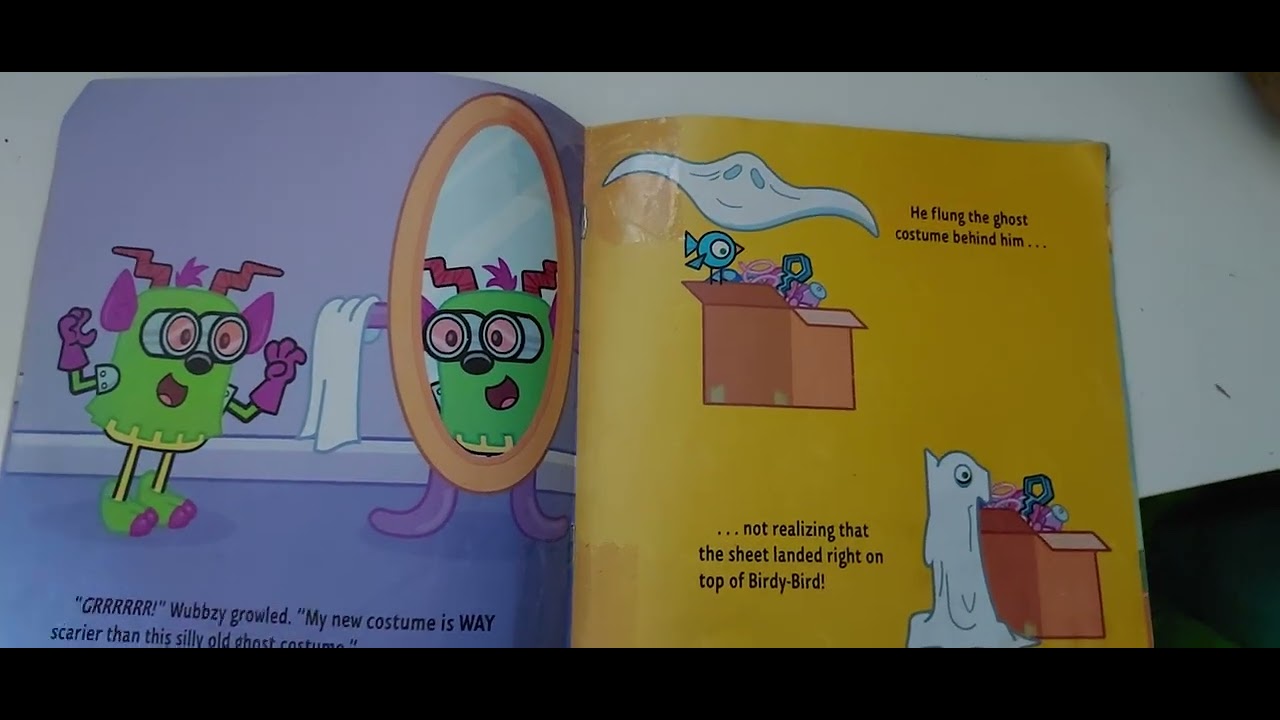 Let's Read Wow Wow Wubbzy The Ghost Of Wuzzleburg With Nelson - YouTube