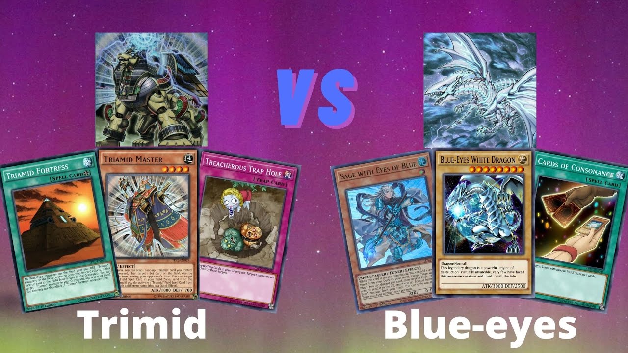 Trimid VS "Alternative" Blue-eyes [Yu-Gi-Oh! Duel Links] - YouTube