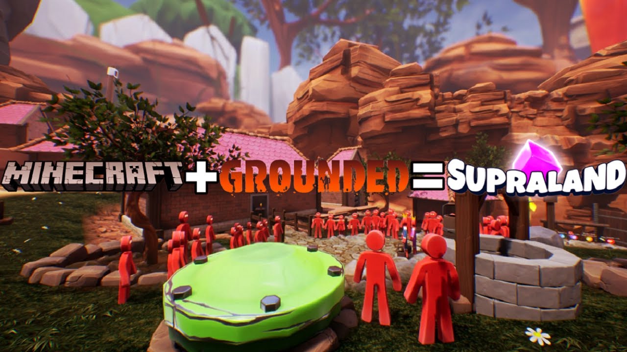 MINECRAFT MEETS GROUNDED || Supraland - YouTube