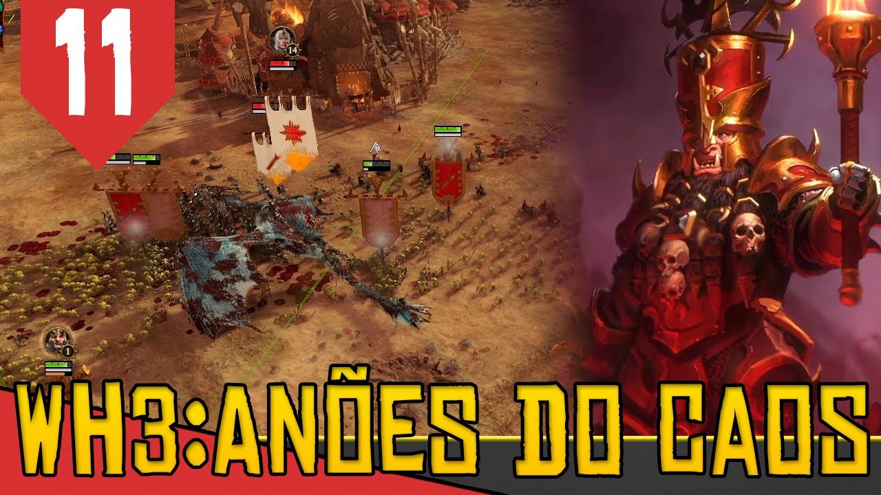 Caindo DURO na Revanche - Total War Warhammer 3 Anões do Caos #11 ...
