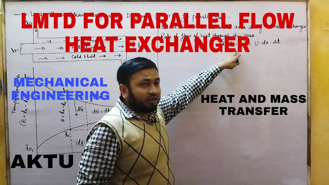 Logarithmic Mean Temperature Difference for Parallel Flow Heat ...