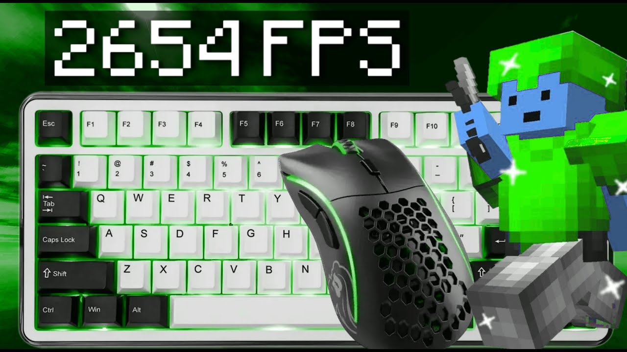 10 minutes ASMR Keyboard & Mouse Sounds (Bedwars Gameplay) - YouTube