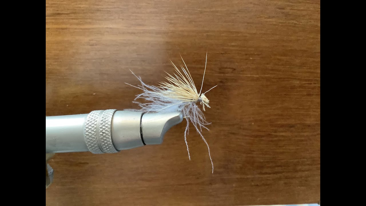 Fly tying a CDC Caddis - YouTube