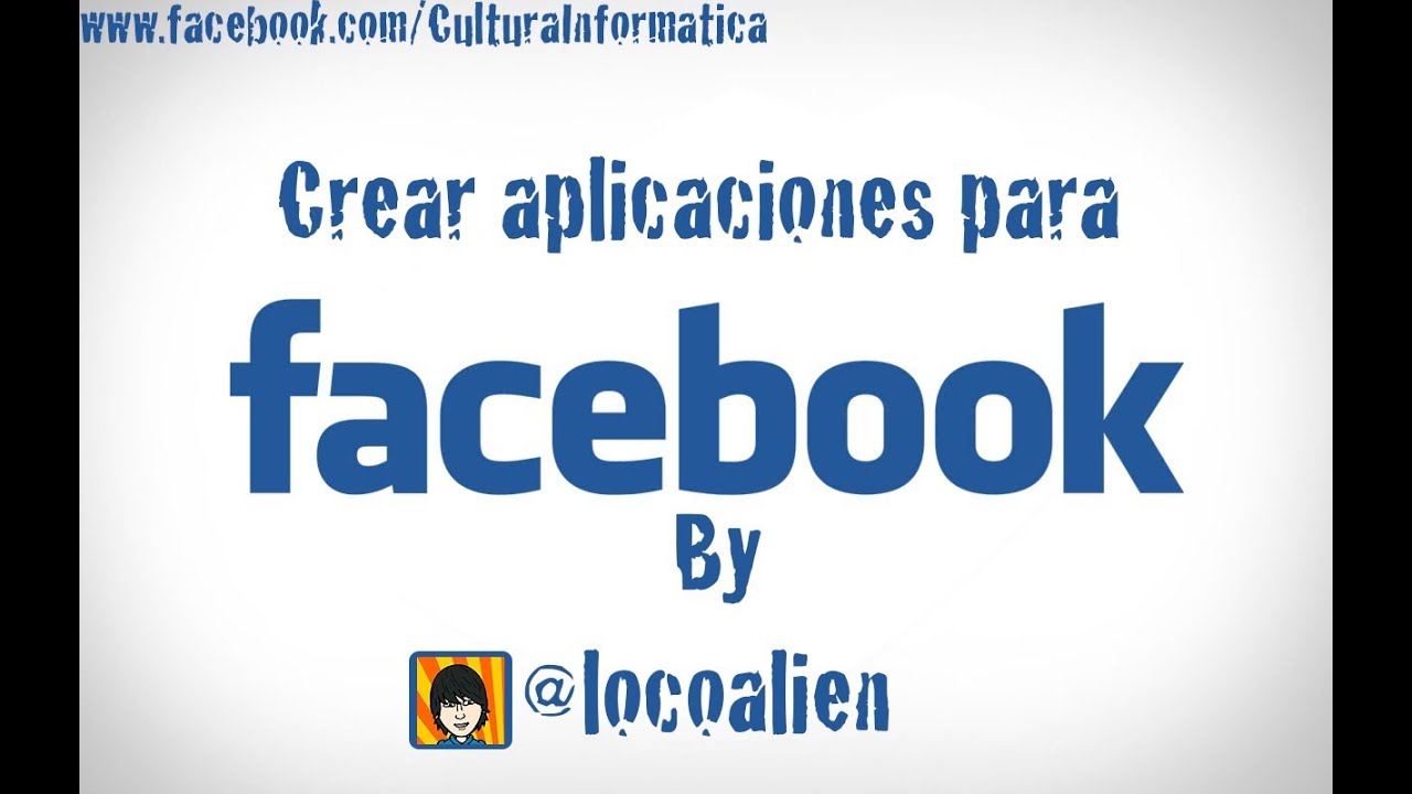 Crear aplicaciones para facebook 2013 - YouTube