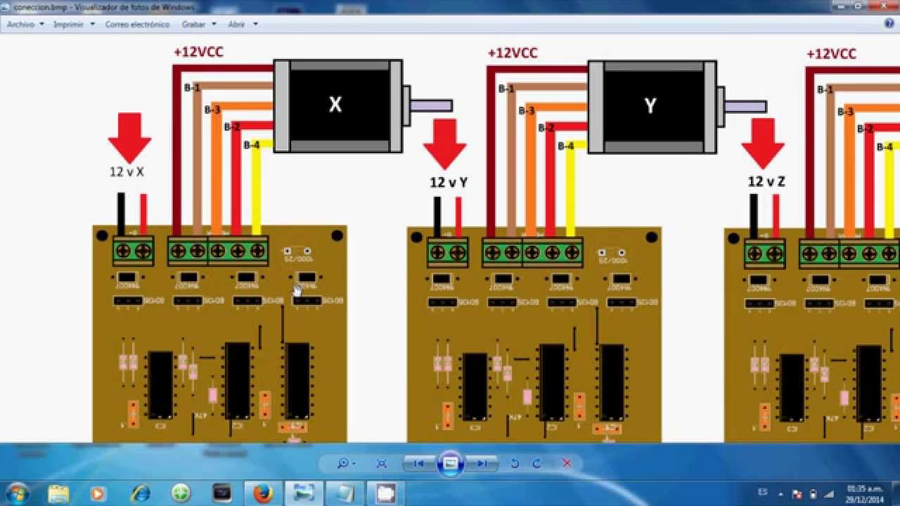 INTERFACE Y DRIVERS PARA MINI ROUTER CNC CASERO - YouTube