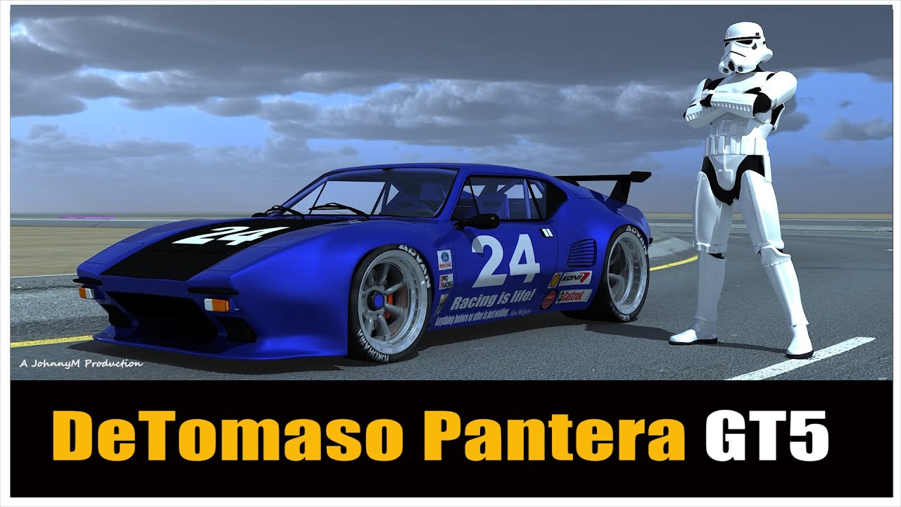 Steve Drives a DeTomaso Pantera GT5_3ds Max CG Car Animation - YouTube