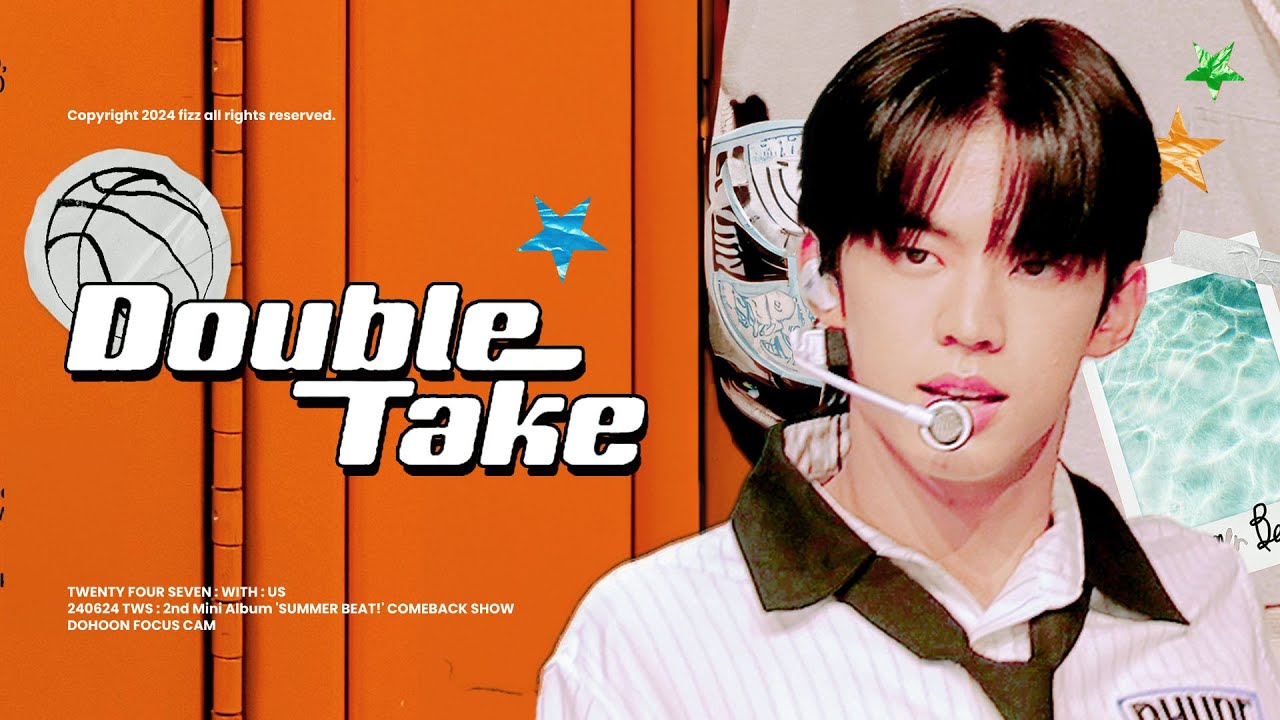 240624 투어스(TWS) Showcase ‘Double Take’ 도훈 직캠 - DOHOON FOCUS - YouTube
