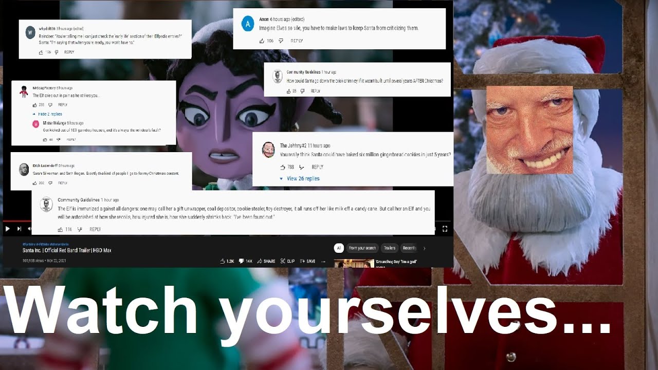 Around elves, watch yourselves. - YouTube