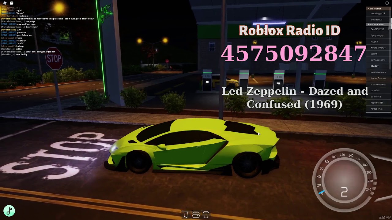Led Zeppelin Roblox Radio Codes/IDs - YouTube