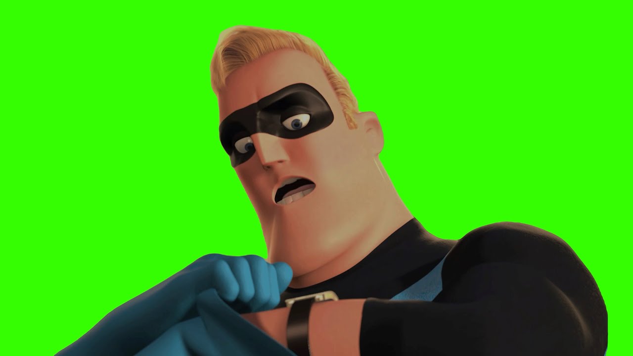 Mr Incredible Green Screen Pack - YouTube