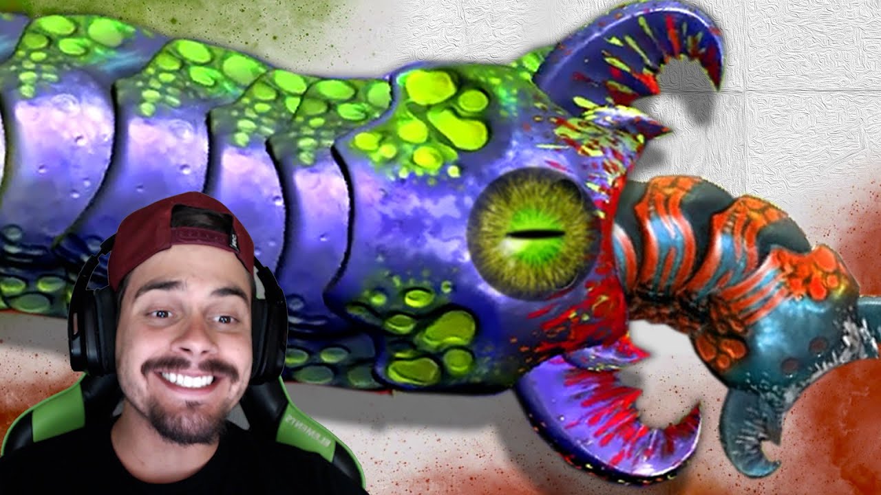 ME TRANSFORMEI NO "VERME CARNÍVORO RADIOATIVO GIGANTE" - Insatia ...