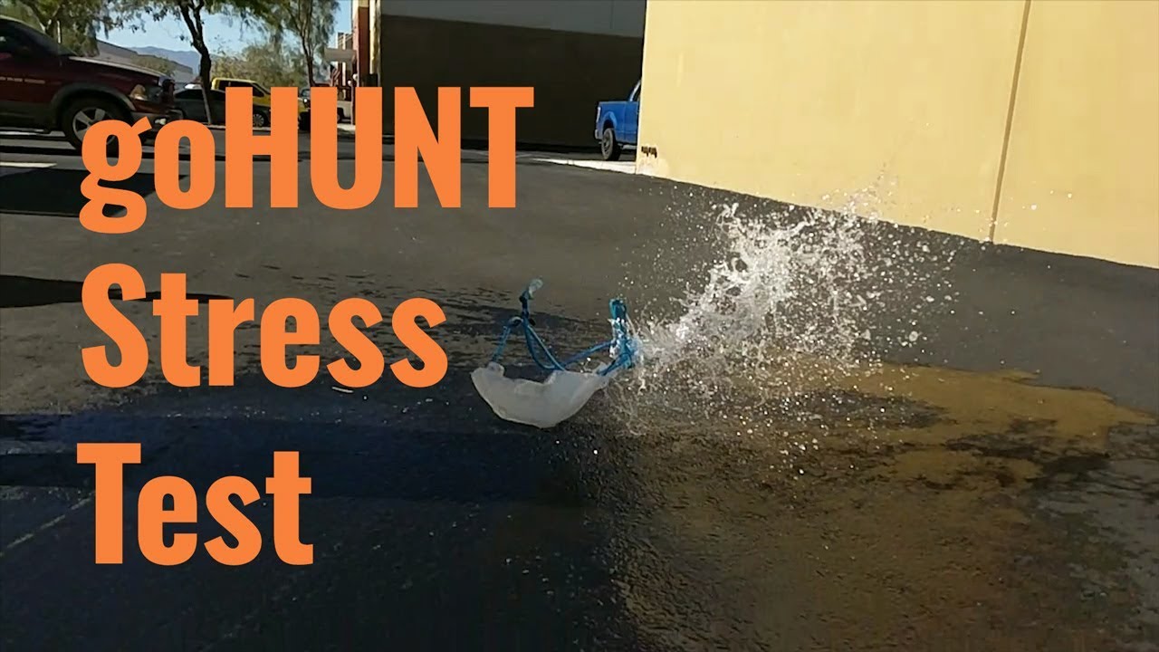 Water Bladder Buster — goHUNT Gear Stress Test - YouTube