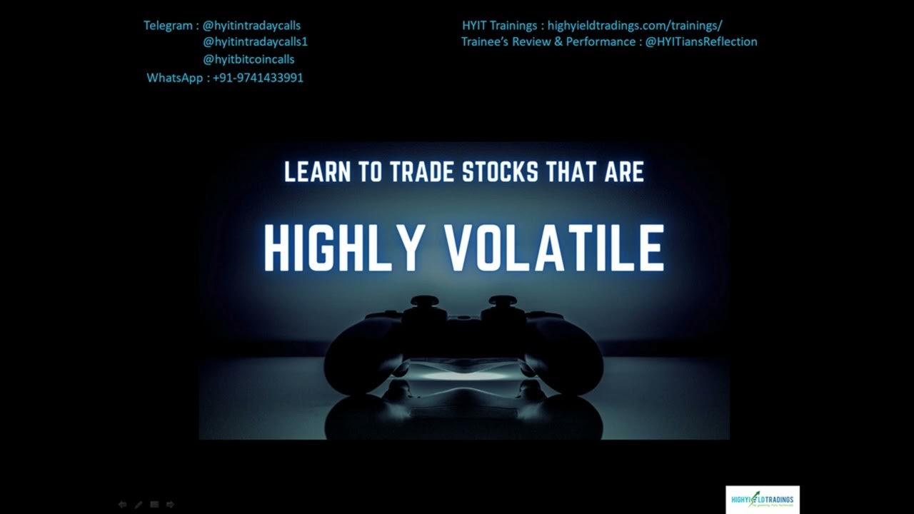 HIGHLY VOLATILE STOCKS || HOW TO TRADE || HYIT || TradingView - YouTube