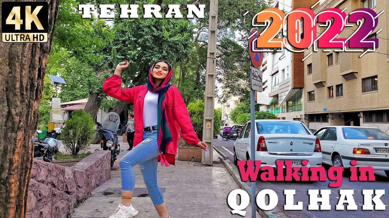 TEHRAN, Iran Cities Walking Tour 2022 - Qolhak Neighborhood - Iran ...